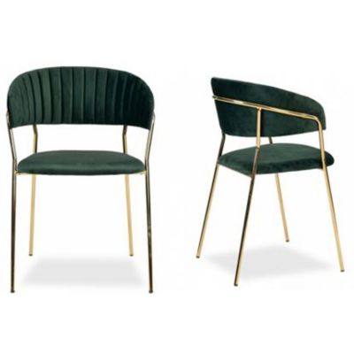 Стул с подлокотниками Belle Green (2/Set) 85306 в Киеве купить kare ...